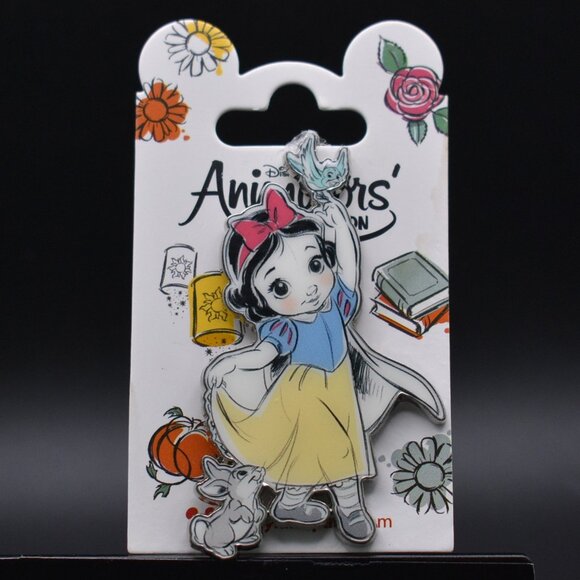 Other | Disney Dlp Snow White Animators Doll Bluebird Rabbit Pin B5 ...